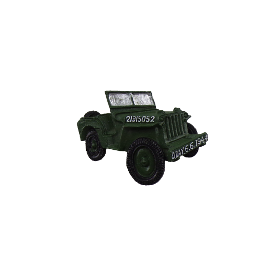 Resin Magnet : Jeep