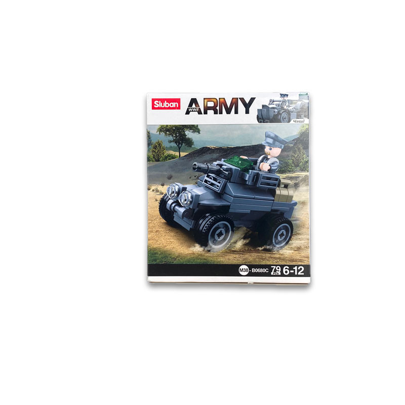 Sluban building set - Black tank